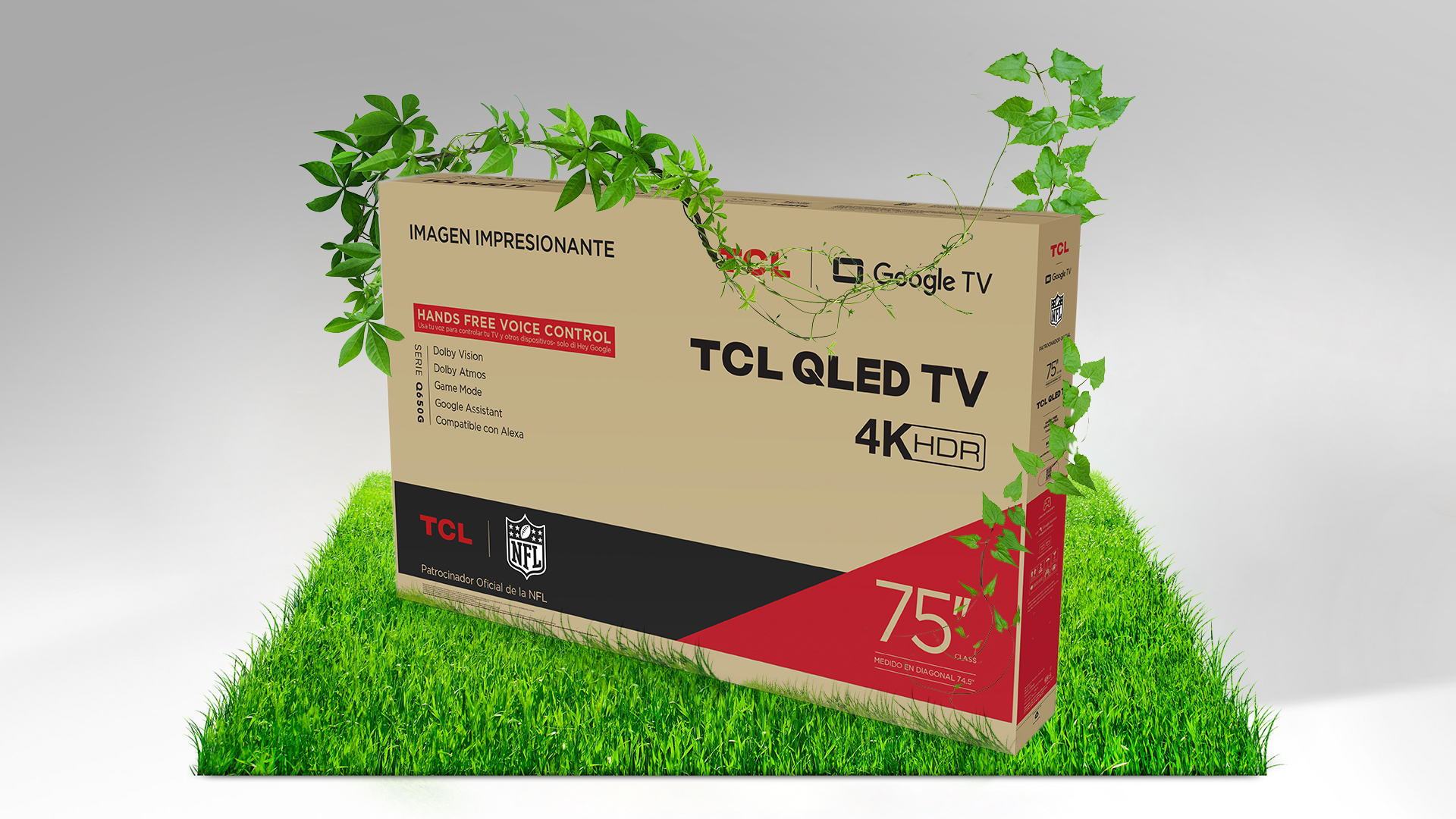 TCL Q550G-QLED Google TV-TV de 55/50 Pulgadas | TCL México
